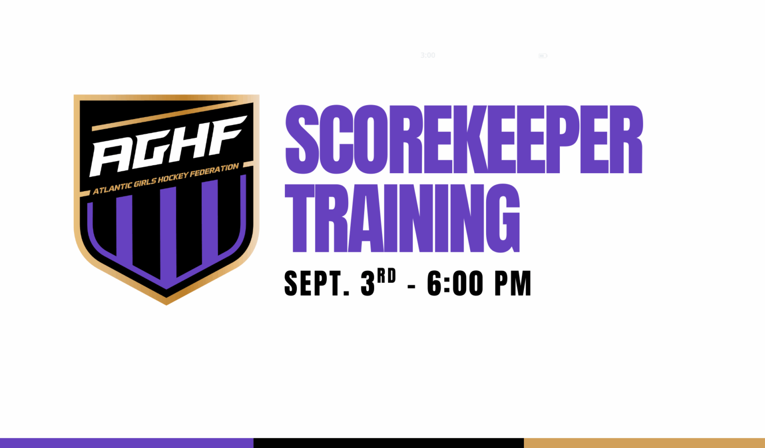 Atlantic Girls Hockey Federation - Youth Girls Ice Hockey League